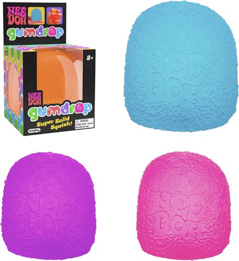 Schylling Needoh Gumdrop Textured Sensory Toy With Super