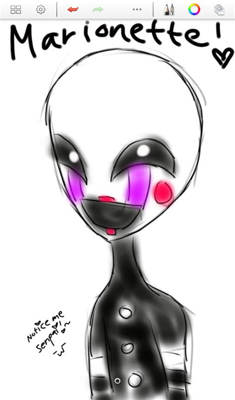 How I Draw The Marionette By LeviAJRoyale On DeviantArt