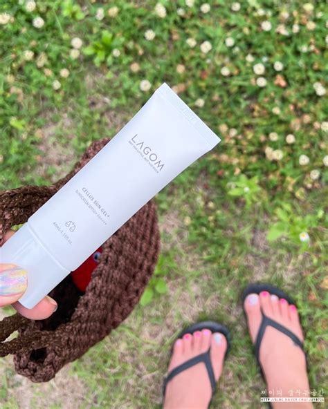 저자극 자외선 차단제 수분 선크림 추천 라곰 선 젤 플러스 네이버 블로그