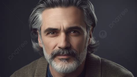 스웨터를 입고 수염과 회색 머리를 가진 남자 중년 남자 사진 배경 일러스트 및 사진 무료 다운로드 Pngtree