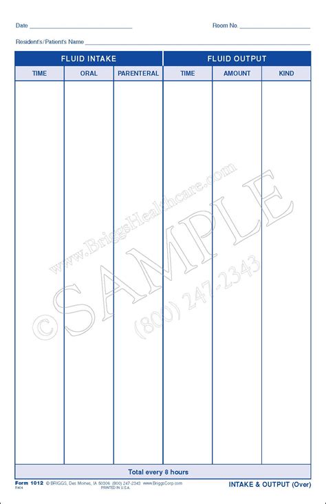 Intake And Output Chart Ponasa Intake And Output Chart Ponasa