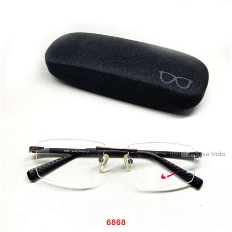 Jual Frame Kacamata Pria Dan Wanita Nk 6868 Lebar Frame 136 Size 52 Bridge 17 Model Kotak