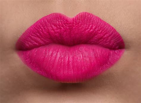 Closeup View Of Beautiful Woman Puckering Lips For Kiss Stock Image Image Of Girl Kissing