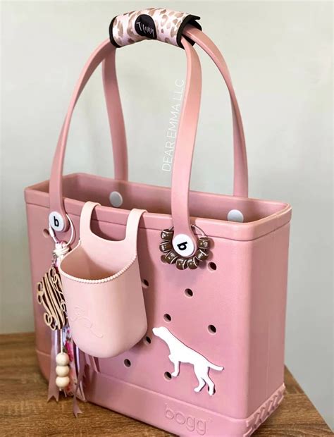 Red Bogg Bag Charm Large Beaded Keychain For Bogg Bag Simply Tote Or