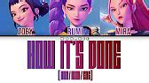 Takedown By Huntr X Kpop Demon Hunters Soundtrack Colour Coded