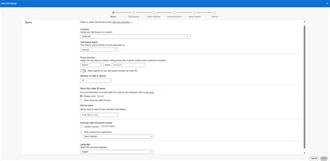 Configure Call Queue
