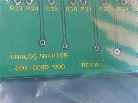 Wesco Winsystems 400 0080 000 Analog ADP Card