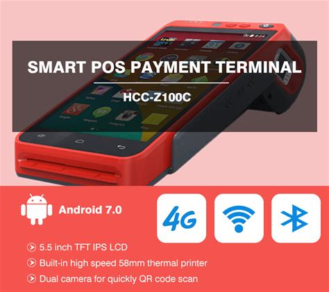 China Android NFC Terminal Handheld Portable Billing Barcode Scanner Self Service POS Machine