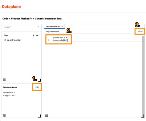 Installing Python Libraries In Dataplane Dataplane
