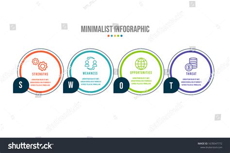 원 화살표 순서도 워크플로 또는 프로세스 스톡 벡터로열티 프리 1678347772 Shutterstock