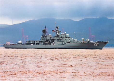4096 X 2926 Project 956e Sovremenny Class Destroyer Fuzhou After