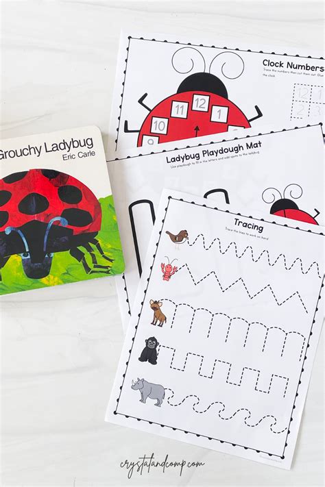 The Grouchy Ladybug Printables Crystalandcomp Com
