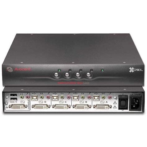 Buy Avocent Switchview Sc4 Uad Kvm Switch Dvi Audio Usb Sc4uad 001 Act