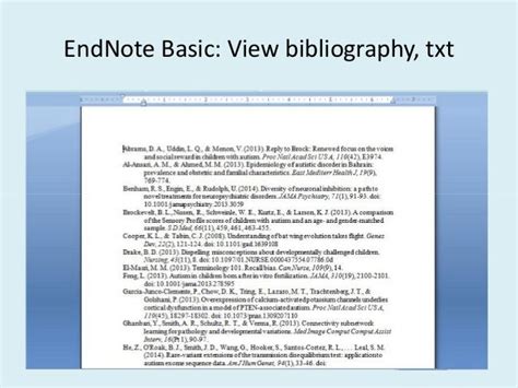 What Is Endnote Citation Format Gaiside
