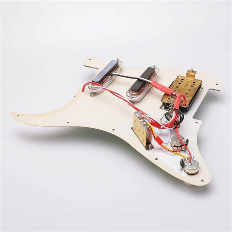 Unxuey Ssh Loaded Prewired Pickguard Set 11 Hole Loaded Guitar