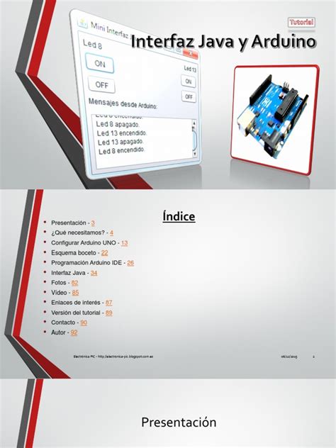 Java Y Arduino Desde Cero Net Pdf Arduino Frijoles Netos