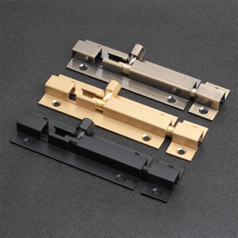 Buy Beiermei Barrel Bolt Latch Copper Security Slide Bolt 4 Inch Solid Cast Thickened Brass Bolt