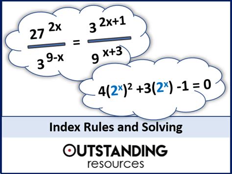Solving Equations With Indices Teaching Resources