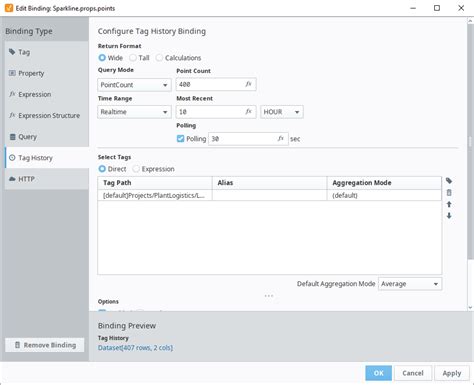 indirect tag history binding in perspective ignition inductive automation forum