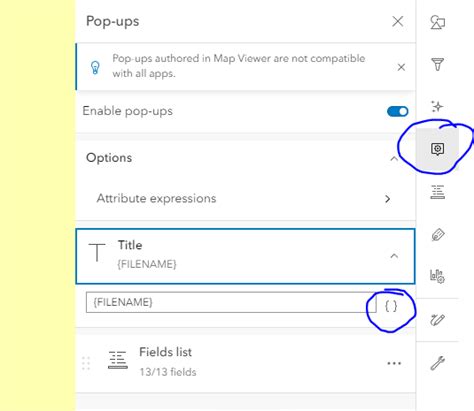Configure Agolfieldmaps Pop Ups To Display Featur Esri Community
