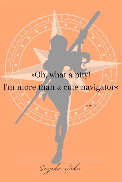 One Piece Nami Quote Etsy