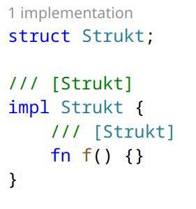 Doc Comments On Impl Blocks Aren T Highlighted Issue 13089 Rust