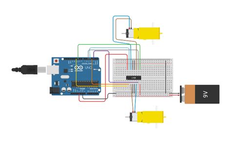 Circuit Design Pratica 7 Tinkercad