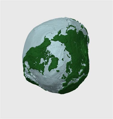 The Shape Of The Earth Geoid By Fuoconerow Makerworld