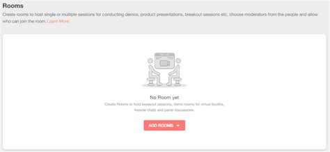 Everything About Rooms Hubilo Knowledge Centre