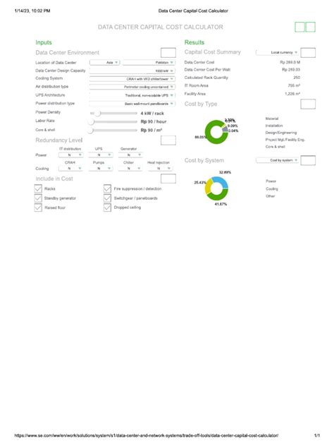 Data Center Load Calculation Pdf