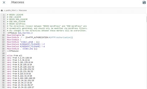 How To Block Ip By Country Using Htaccess File