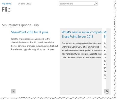 flip book webpart for sharepoint 2013 and sharepoint 2010 sharepoint pals