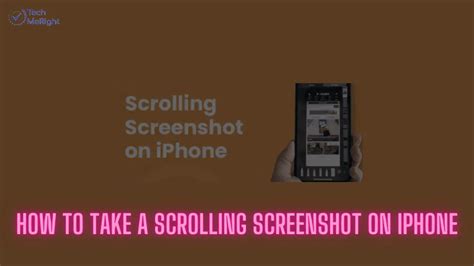 How To Take Scrolling Screenshot On Iphone Techmeright Blogs On Tech Trend