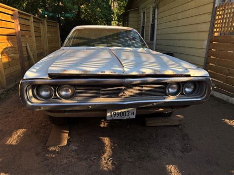 1971 Dodge Coronet Former Trooper Checks The Right Boxes Unaltered