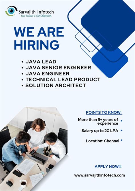 Dear Connections One Of Our Leading Clients Is Looking For Talents🔍🔍🔍 💺 Java Lead Experience
