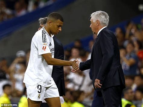 Real Madrid Coach Carlo Ancelotti Reportedyidentifies Kylian Mbappe