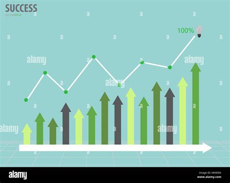 Business Graph Vector Illustration Stock Vector Image And Art Alamy