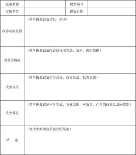 改善报告模板八篇 范文118