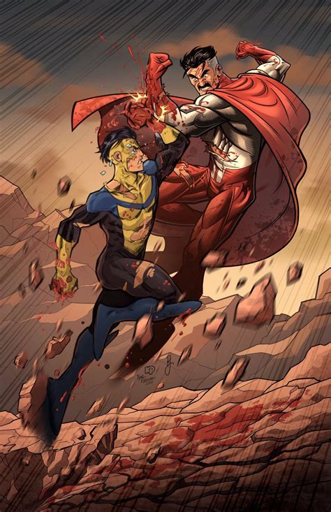 Invincible Vs Omniman Invincible Pins Omni Man And Invincible