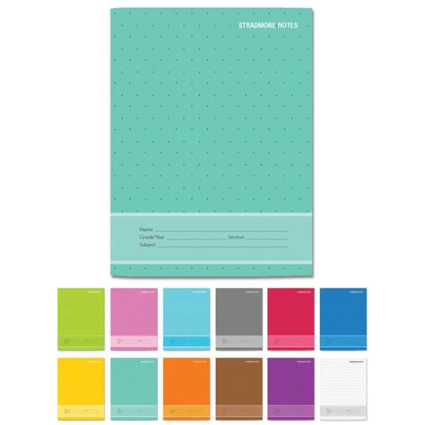 Stradmore Colours Writing Notebook S18 Assorted Only Shopee Philippines