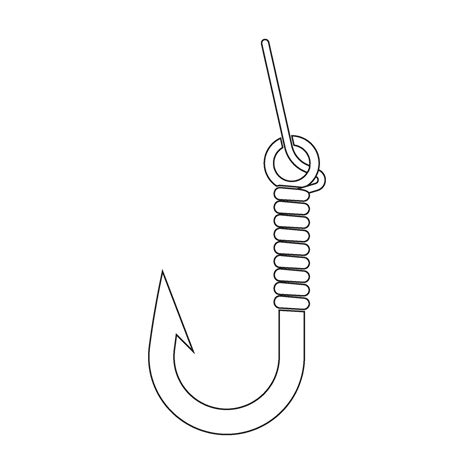 Hook Icon Vector 24816710 Vector Art At Vecteezy