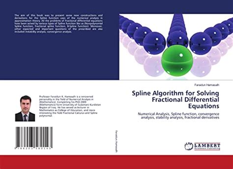 Spline Algorithm For Solving Fractional Differential Equations Numerical Analysis Spline