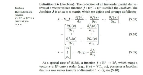 Gradients Of A Vector Valued Functions