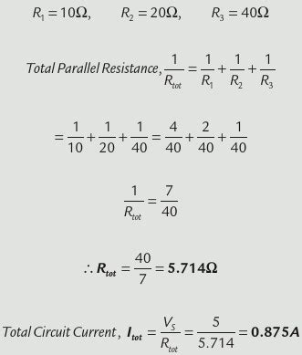 Worked Examples Calculating Parallel Resistance