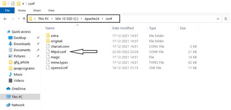 How To Install PHP On Apache In Windows GeeksforGeeks