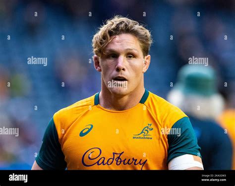 Edinburgh Scotland October 29 Australian Back Row Michael Hooper