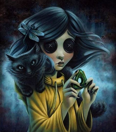 Coraline Wallpaper De Desenhos Animados Wallpapers Bonitos Wallpaper