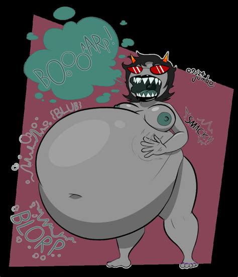 Rule 34 Black Hair Burp Burp Fetish Burping Female Grey Skin Homestuck Homestuck Troll Horn