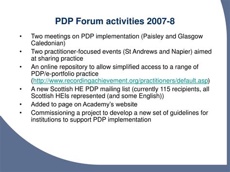Ppt Pdp Forum Powerpoint Presentation Free Download Id 1306182