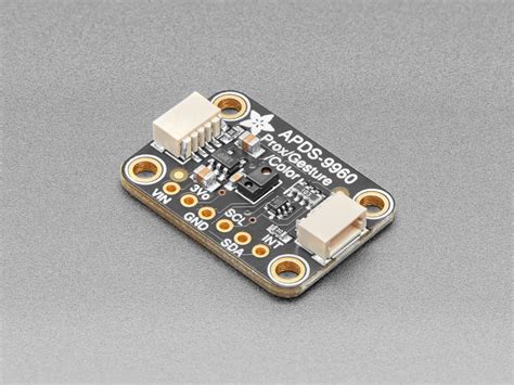 Adafruit Apds9960 Proximity Light Rgb And Gesture Sensor [stemma Qt Qwiic] Id 3595